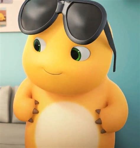 Dino Kuning Gambar Lucu Kartun Dinosaurus