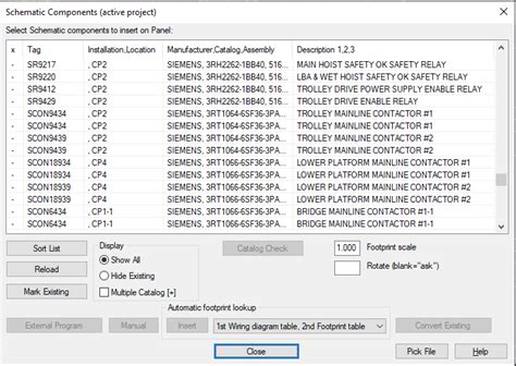 Solved Add Existing Schematic Components To Catalog And Link Footprints Autodesk Community