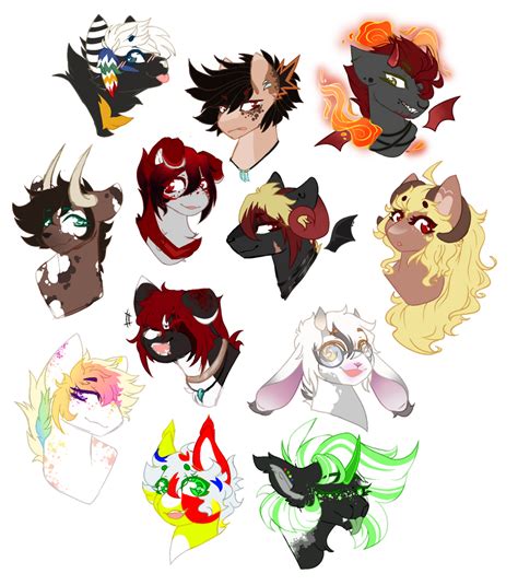 Sketch Comm Floaty Heads By Inkprism On Deviantart