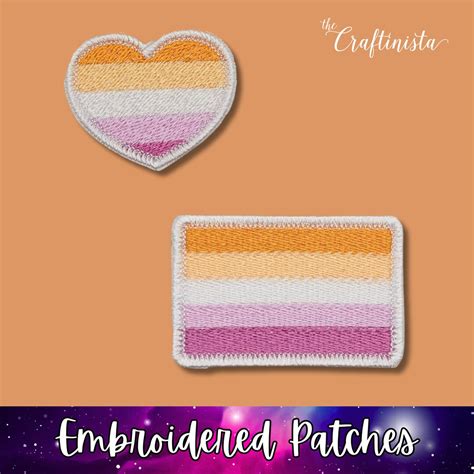 Lesbian Pride Patch Lesbian Pride Patch Ts For Pride Pride T