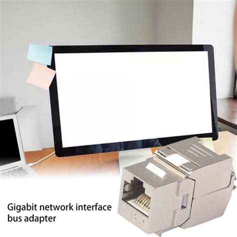 Network Rj45 Cat6 Cat7 Keystone Jack Module 360 De Grandado