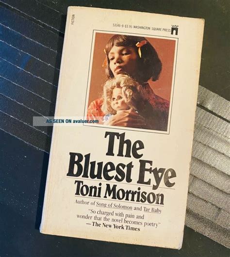The Bluest Eye By Toni Morrison Paperback 1972 Vintage Wsp Edition