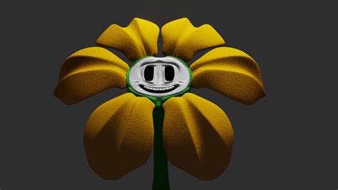 Flowey Model Test 1 1 1 By Mod By Modmoder On Deviantart