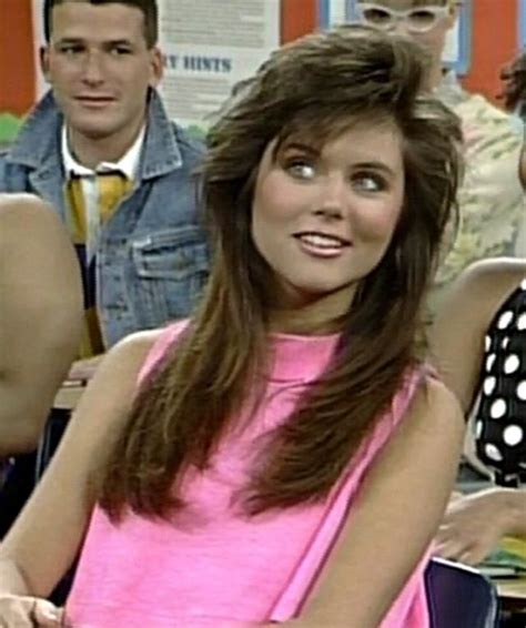 Tiffani Amber Thiessen From Saved By The Bell Artofit