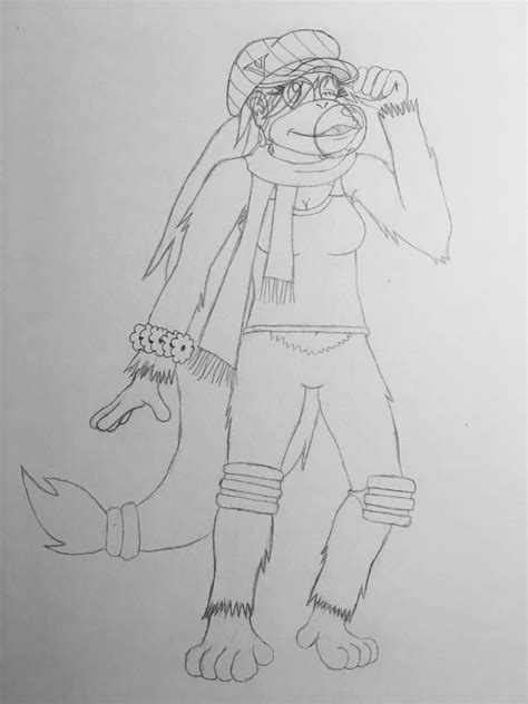 Revised Dixie Kong Redesign Sketch By Varia31 On Deviantart