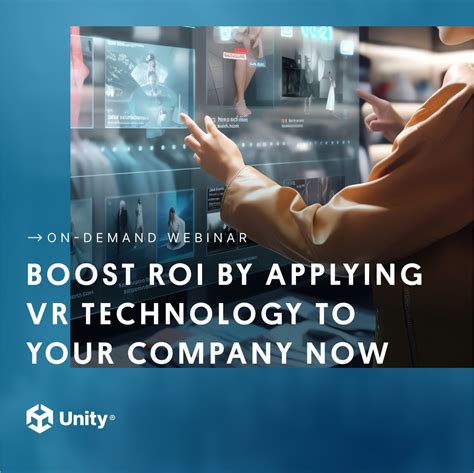 Unity On Linkedin On Demand Webinar Unlocking Vrs Potential For Industry