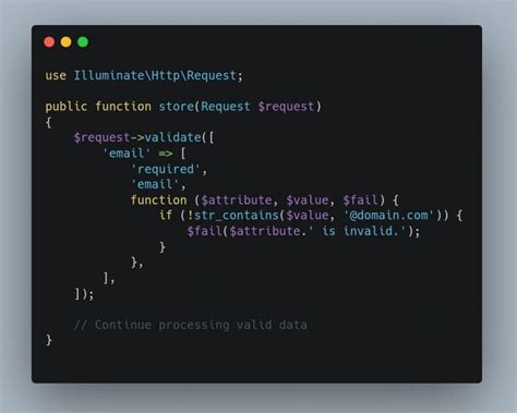 🤔 Need A Quick Custom Validation Rule In Laravel If Laravels Built In