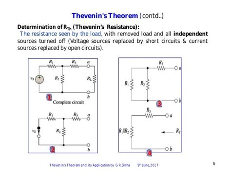 Thevenins Theorem And Application