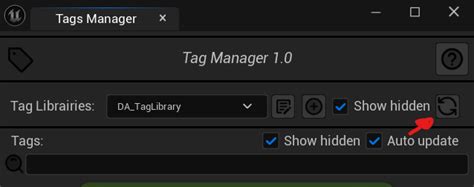 Unreal Actor Tag Manager Cg Toolbox