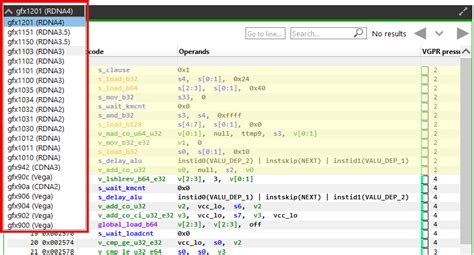Disassembly View Gpuopen Manuals