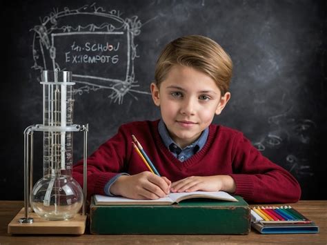 School Handson Experiments Premium Ai Generated Image