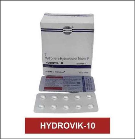 Hydroxyzine Tablets Ash At Best Price In Delhi Vinayak Remedies Limited