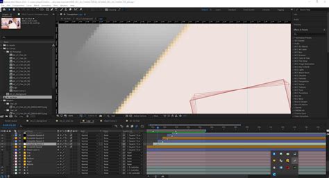 Seeing The Background Shape Layer Edges R Aftereffects
