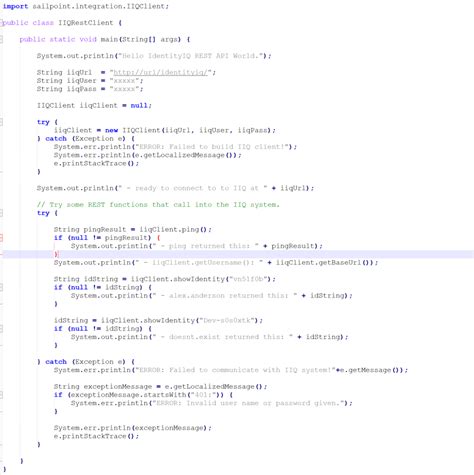 Invoke Sailpoint Iiq Native Apis Outside Of Sailpoint Iiq Discussion