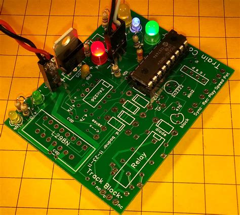 Picaxe Model Railroad Speed Controller
