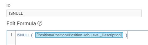 Isnull Formula Not Working Stories Sap Community