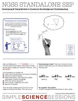 Science Lab Activity Developing Models With NGSS Volume 1 TPT