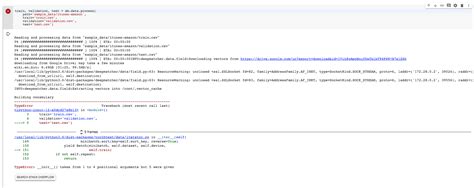 trying to run getting started · issue 40 · anhaidgroup deepmatcher · github
