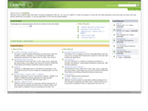Open Source Microsoft Ouvre Codeplex