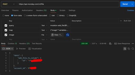 File Uploading To Column Through Api Doesnt Work Monday Apps And Developers Monday Community