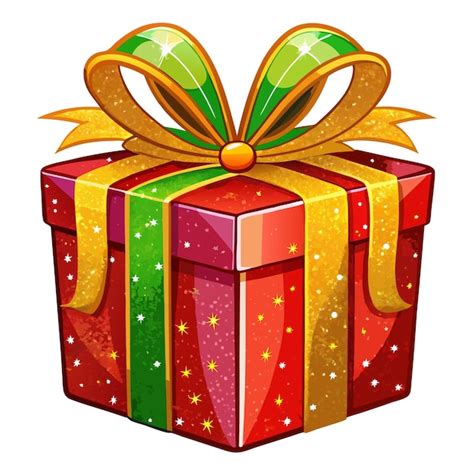 Christmas T Box Clipart Premium Ai Generated Vector