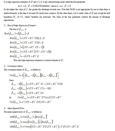 multicollinearity in multiple linear regression detection