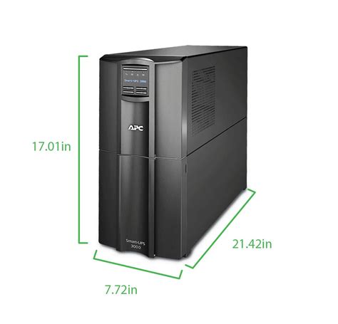 Apc Smt3000c Smart Ups 3000va Lcd 120v With Smartconnect Energy Star Network Hardwares