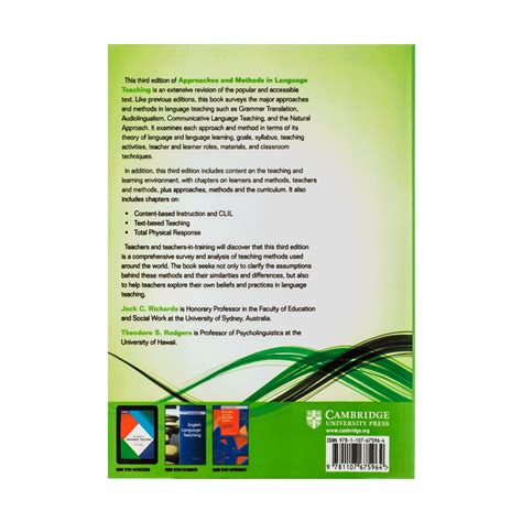 خرید کتاب روش تدریس ریچارد راجرز Approaches And Methods In Language