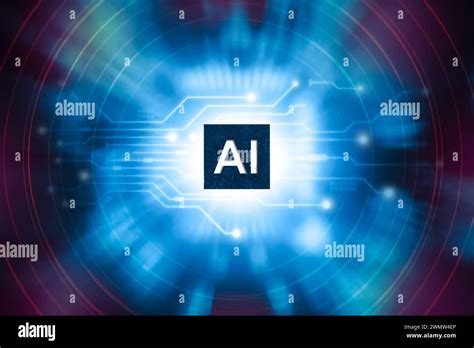 Artificial Intelligence Ai And Machine Learning Concept Black