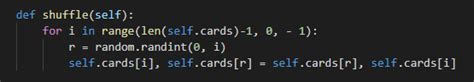 deck of cards python script another fly on the wall