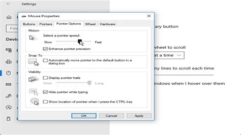 How To Change Mouse Pointer Speed YouTube