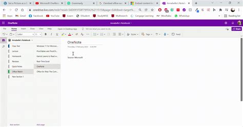 Resize Embedded Content In OneNote Web Office Watch