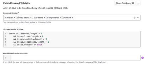 Fields Required Condition And Validator Workflow Building Blocks For Jira
