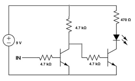 Light Up An LED With An NPN Transistor In Active Low Electrical Engineering Stack Exchange
