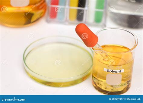 Solvent A Chemical Used In Laboratory Or Industry Stock Image Image Of Alcohol Products