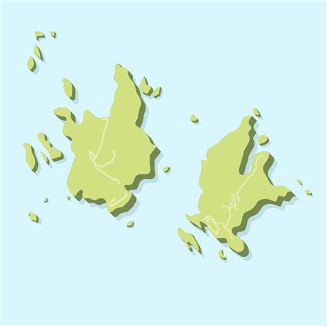 독도 지도 일러스트 Ai 다운로드 Download Dokdo Map Vector Urbanbrush