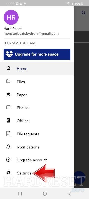 How To Log Out From Dropbox
