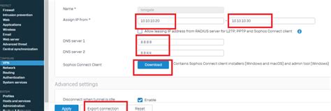 sophos connect vpn setup on sophos xg firewall timigate