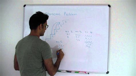 Staircase Problem Fibonacci Series Youtube