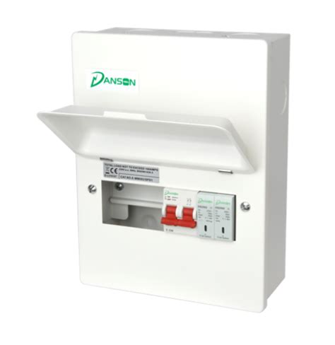 Danson E Mm124 Spd1 12 Modules Consumer Unit 100a Switch Disconnector And Spd