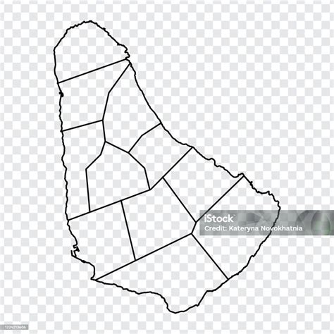 빈지도 바베이도스 웹 사이트 디자인 로고 응용 프로그램 Ui에 대한 투명 배경에 지방바베이도스의 높은 품질의지도 중앙 아메리카 Eps10 0명에 대한 스톡 벡터 아트 및