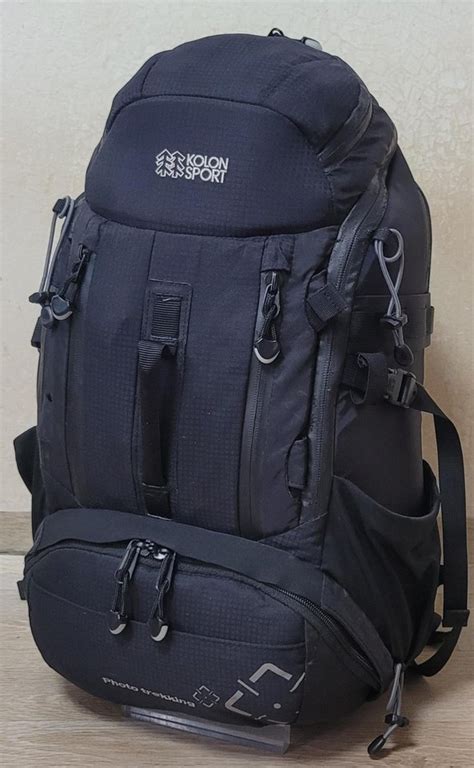 코오롱스포츠 여행카메라 백팩 포토트레킹 등산배낭 35리터 헬로마켓