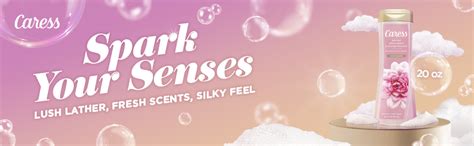 Caress Body Wash For Women Daily Silk White Peach And Orange Blossom Shower Gel