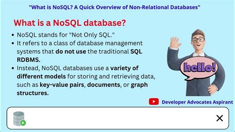 What Is Nosql Database Features Types Real Life Examples