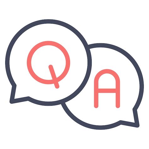 Premium Vector Question Vector Illustration Style
