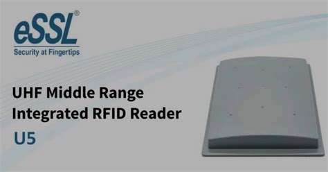 ESSL Uhf 5mtr RFID Reader Model No U5 At 18450 In New Delhi ID 17845354112