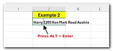learn excel how to add new line in excel cell 4 easy methods