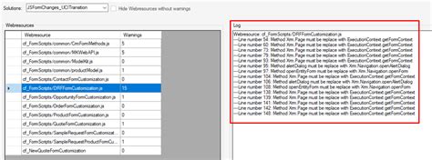 Find Deprecated Js Code Used In Your Dynamics 365 Environment