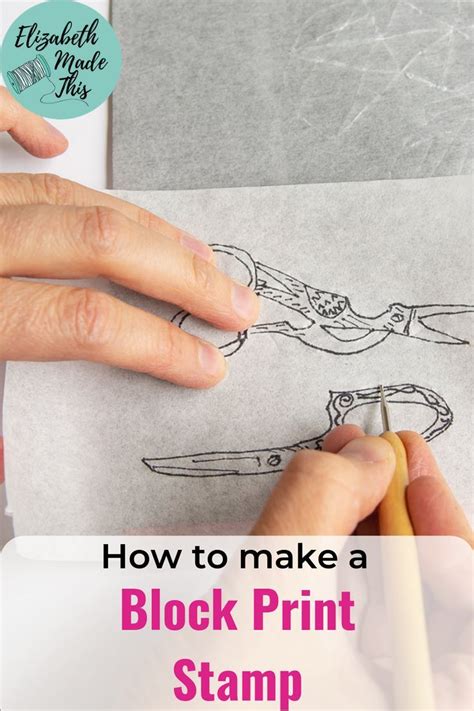 How To Make A Block Print Stamp Block Printing Basics Artofit