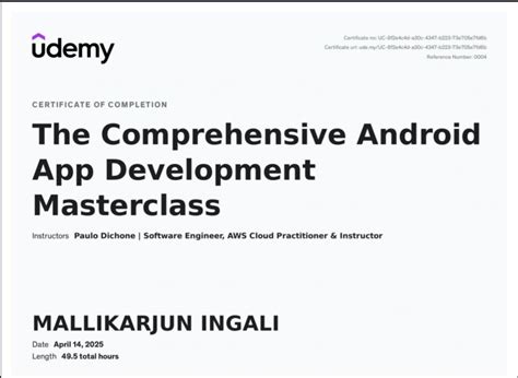 Androiddevelopment Udemycourse Java Mobileapps Appdevelopment